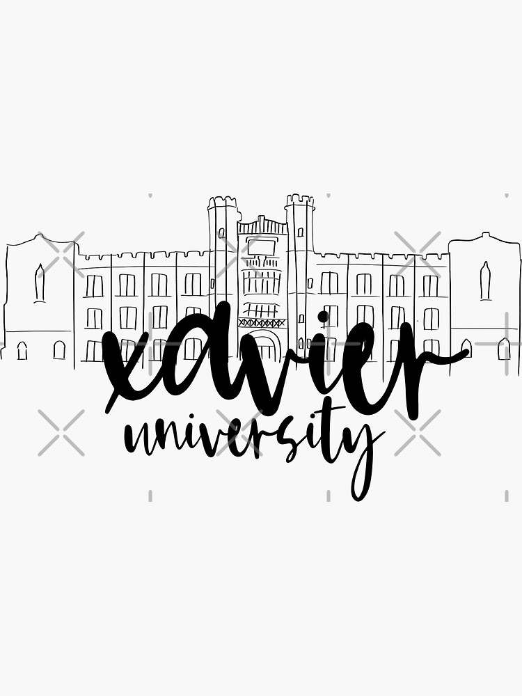 "Xavier University Hinkle Hall" Sticker for Sale by Jocelyn Marie ...