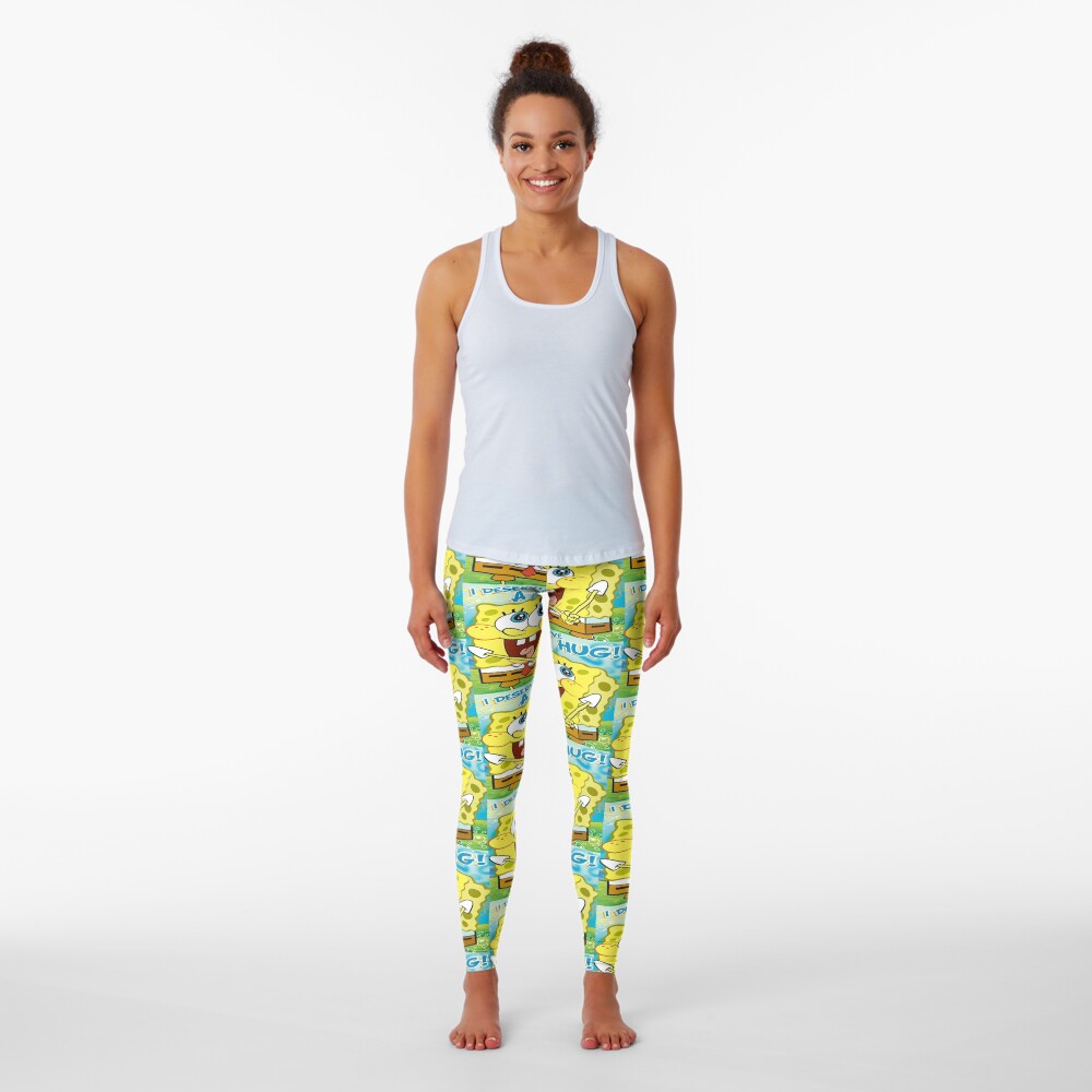 "Spongebob square pants ." Leggings for Sale by Bodda01 | Redbubble
