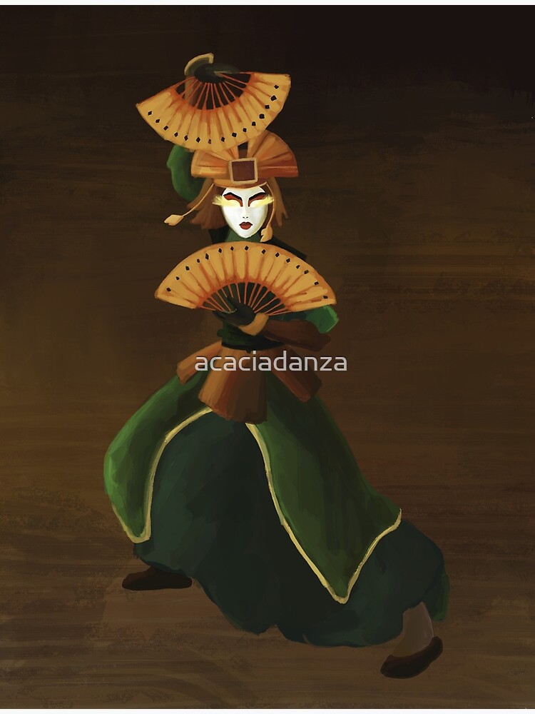 "Avatar Kyoshi from Avatar: The Last Airbender" Art Print for Sale by ...