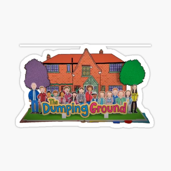 "The Dumping Ground " Sticker for Sale by comlag | Redbubble