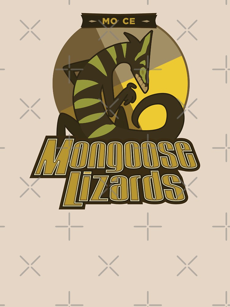 "Mo Ce Mongoose Lizards" T-shirt for Sale by jdotrdot712 | Redbubble ...
