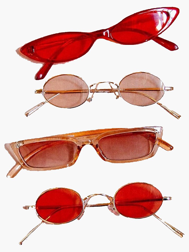 "Vintage Sunglasses" Sticker for Sale by ruhang | Redbubble