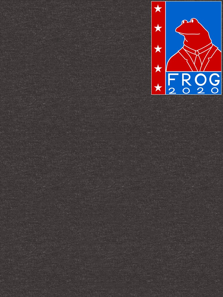 "Frog for President (Corner)" Essential T-Shirt for Sale by alex-htcb ...