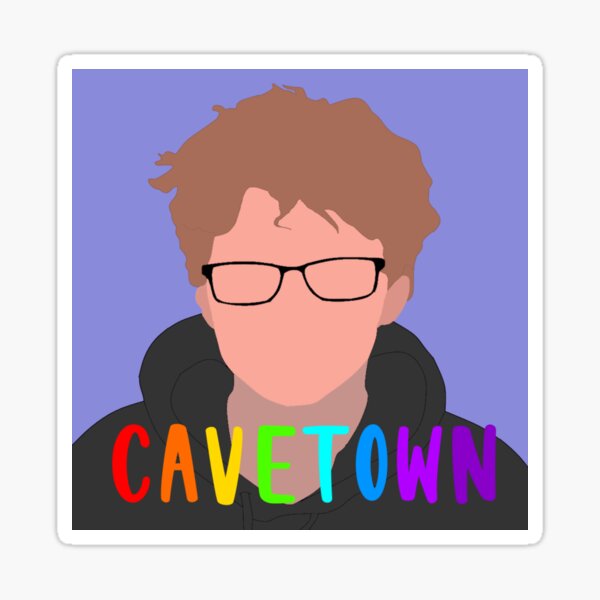 "cavetown rainbow" Sticker by rhightonex | Redbubble