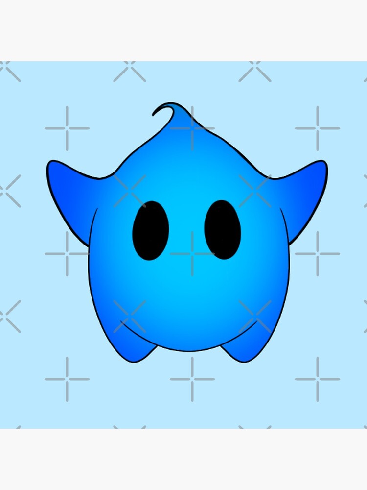 "Blue Luma " Throw Pillow by Daelys | Redbubble