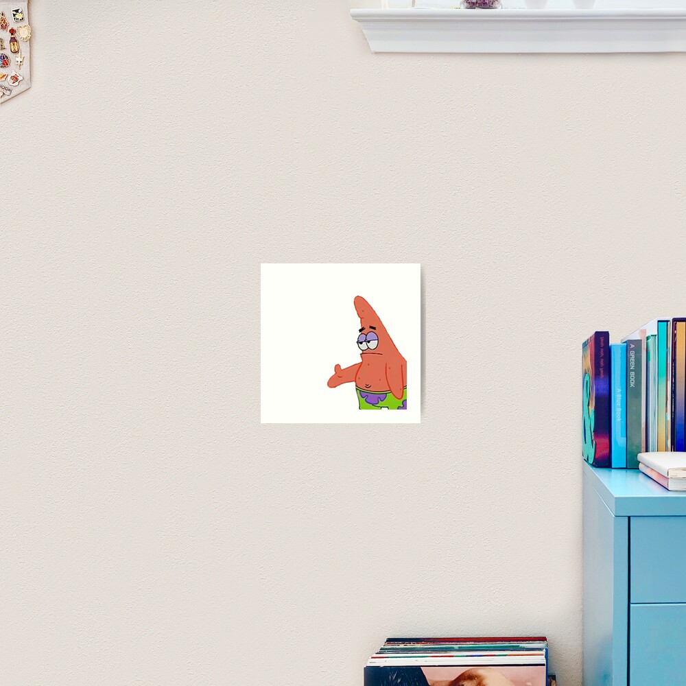 "Patrick Star Shake Hands" Art Print for Sale by LongSpicy2 | Redbubble