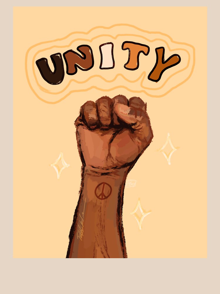 "Unity Fist" T-shirt for Sale by faithbelovly | Redbubble | unity t ...