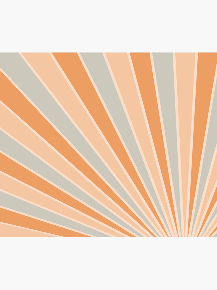 "Orange VSCO Sunset Pattern" Sticker by tatianamm | Redbubble