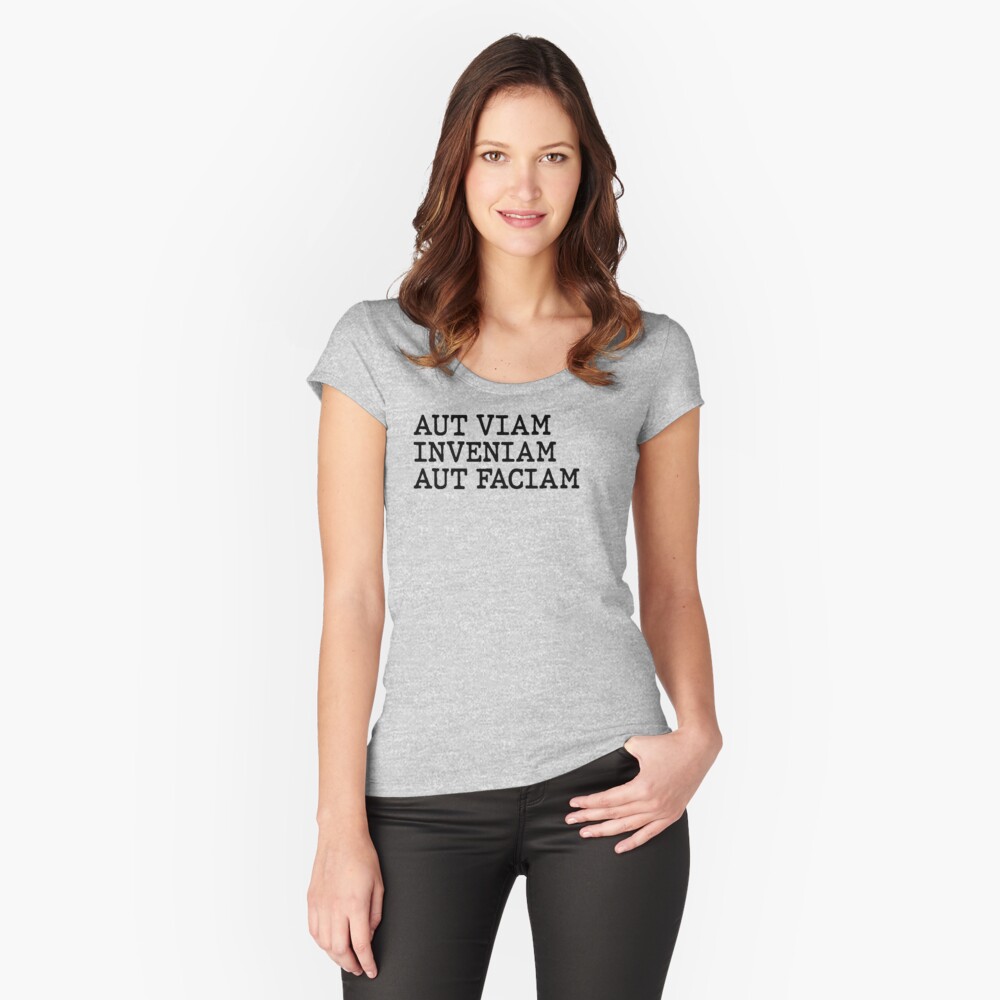 "Aut viam inveniam aut faciam Latin Phrase" Sticker for Sale by ...