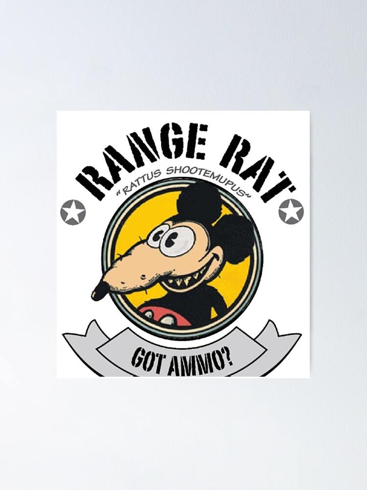 "range rat" Poster by aminenouioui | Redbubble