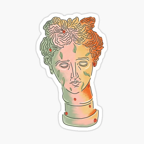 "Modern Greek Statue" Sticker by sabrina741 | Redbubble