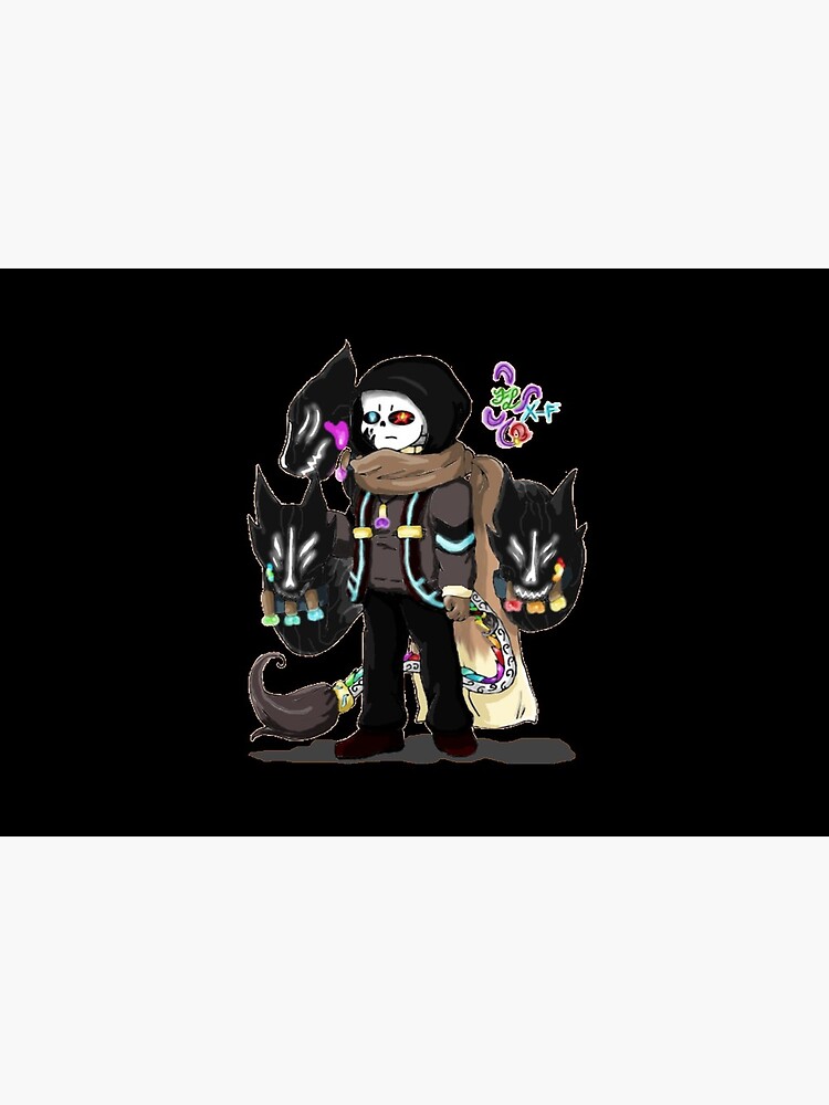 "Ghoul Ink Sans or Ghoul Ink Dragon Sans fusion" Mask by FLedet | Redbubble