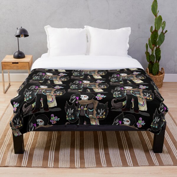 "Ghoul Ink Sans or Ghoul Ink Dragon Sans fusion" Throw Blanket by ...