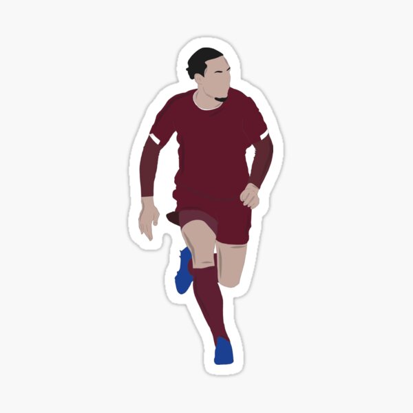 "Virgil Van Dijk x Liverpool" Sticker by edoyle13 | Redbubble
