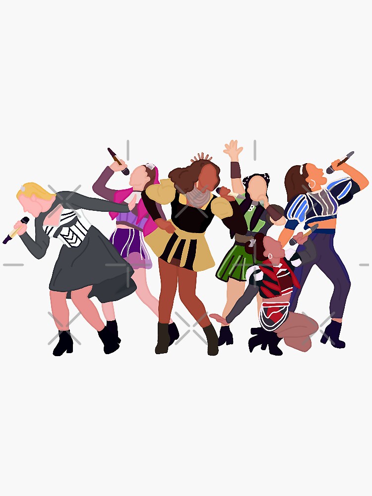 "Six the Musical" Sticker for Sale by janesweeney | Redbubble