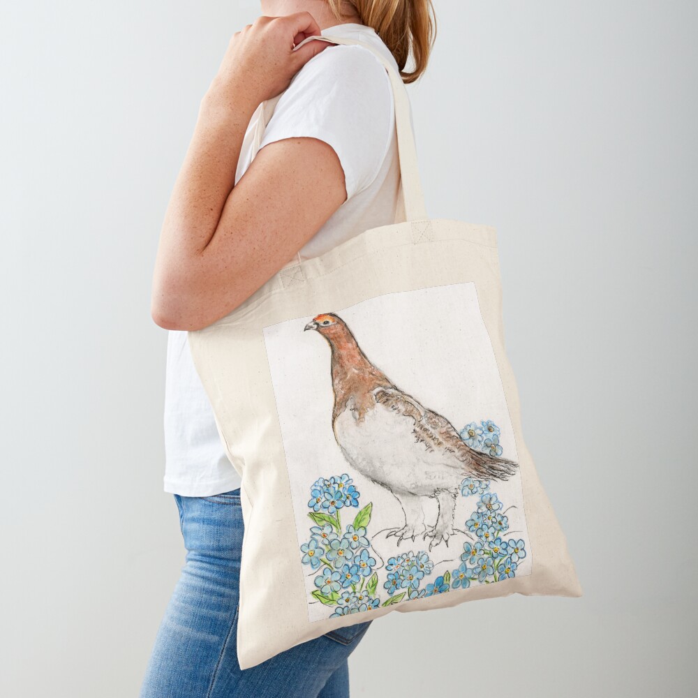 "Alaska State Bird and Flower" Art Board Print for Sale by anniem49 ...