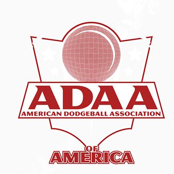 "american dodgeball association... of america" Essential T-Shirt for ...