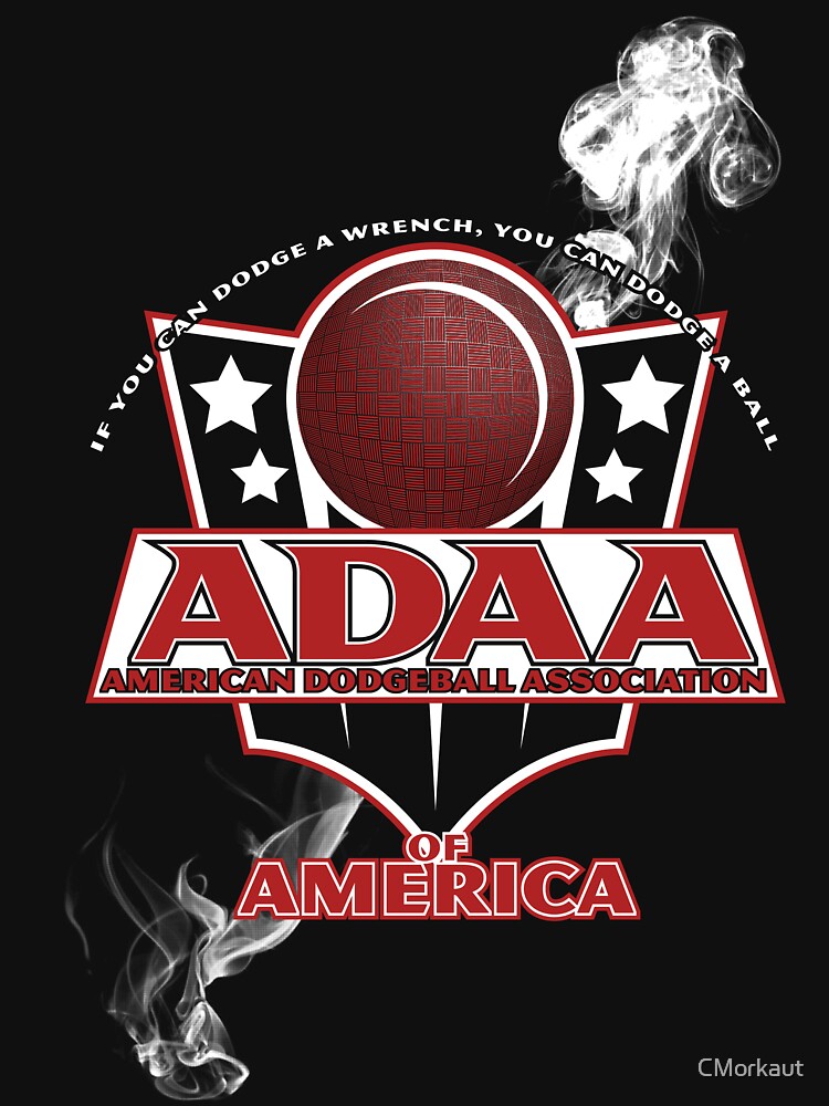 "american dodgeball association... of america" Essential T-Shirt for ...