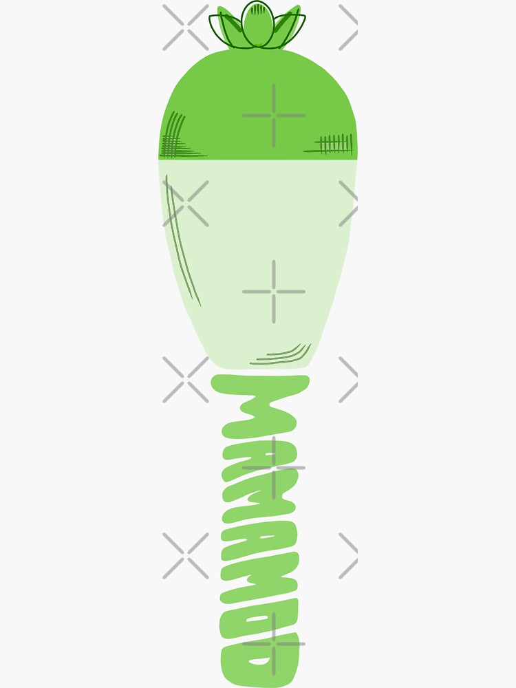 "MAMAMOO Light Stick" Sticker for Sale by Bszeeeeto | Redbubble
