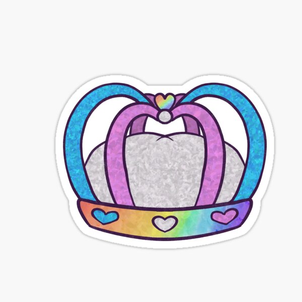 "Royal Transgender Crown" Sticker by MissKazumi58 | Redbubble