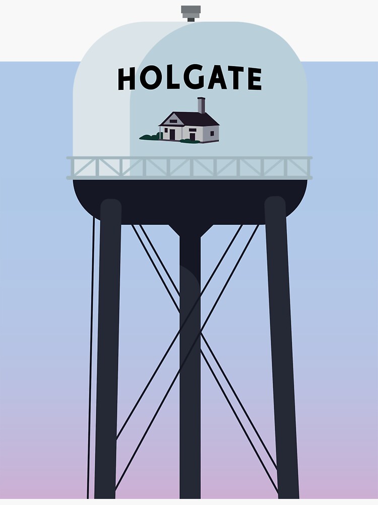 "Holgate Water Tower" Sticker for Sale by cditty | Redbubble