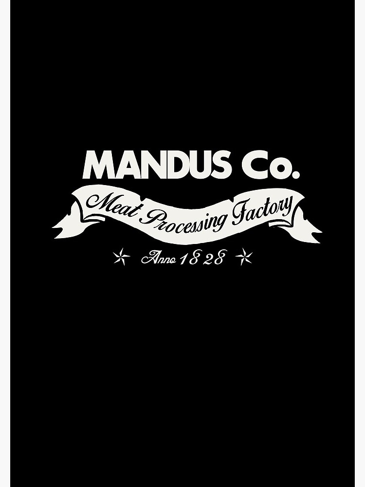 "Mandus Company Logo" Spiral Notebook for Sale by ZerachielAmora ...