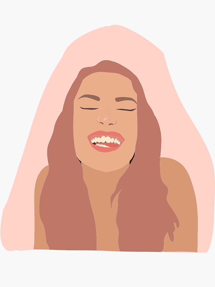 "Hannah" Sticker for Sale by liviekate1 | Redbubble
