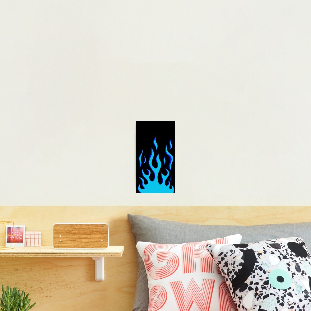 "blue flame" Art Board Print for Sale by chelfors | Redbubble