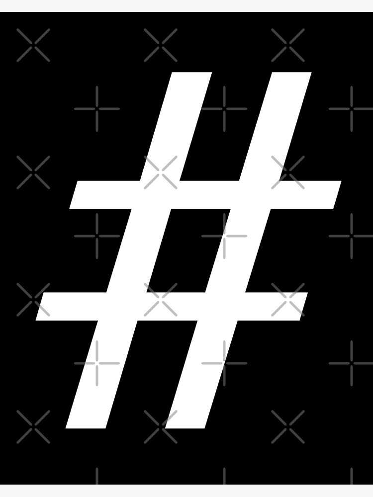 "Number symbol, pound symbol, mark, number sign, hash sign, hash symbol ...