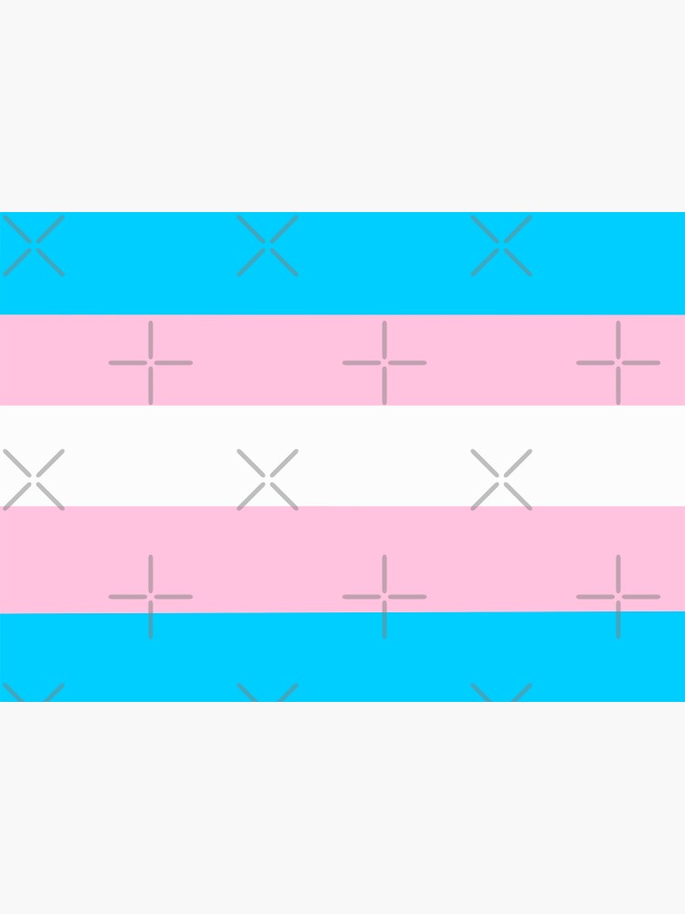"Trans Flag" Sticker for Sale by JMDesignHouse | Redbubble