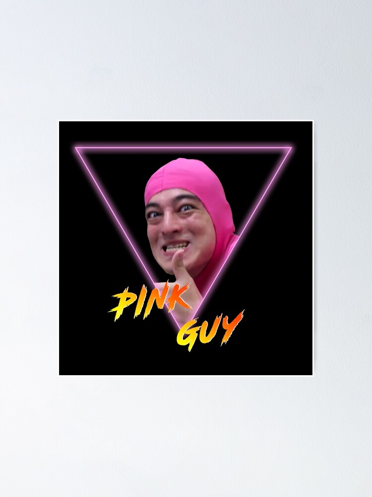 "Pink Guy" Poster by jenpo69 | Redbubble