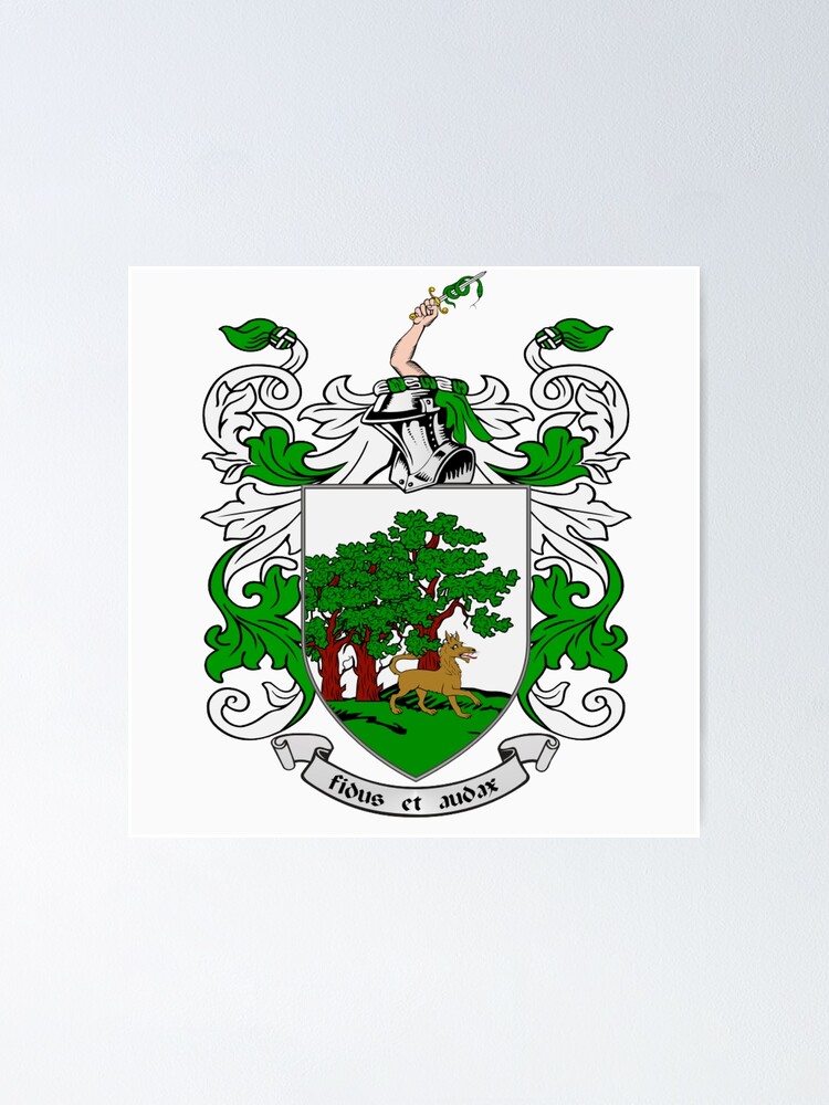 "Callahan Family Crest with Motto" Poster for Sale by callahand97 ...