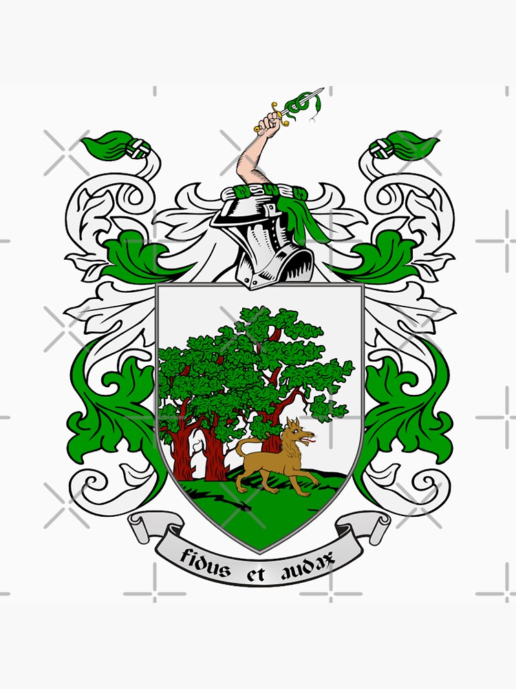 "Callahan Family Crest with Motto" Sticker for Sale by callahand97 ...