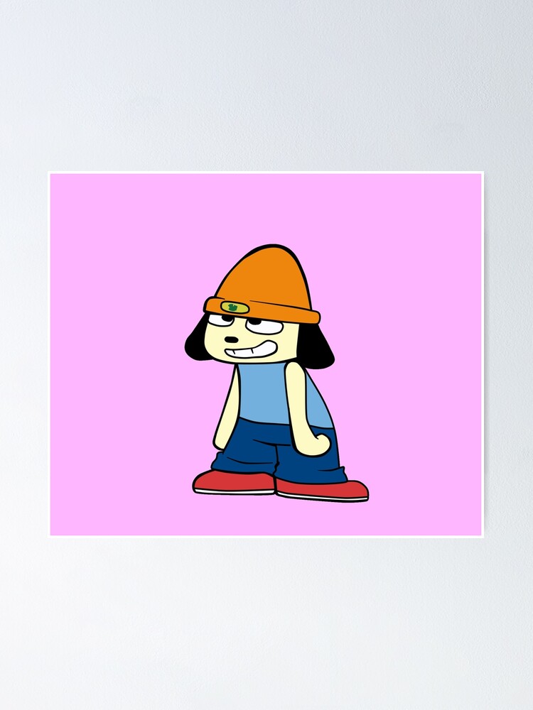 "Parappa The Slappa" Poster for Sale by Sailor-Azoth | Redbubble