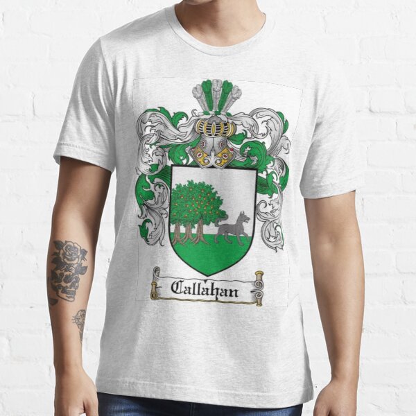 "Callahan Family Crest" T-shirt for Sale by callahand97 | Redbubble ...