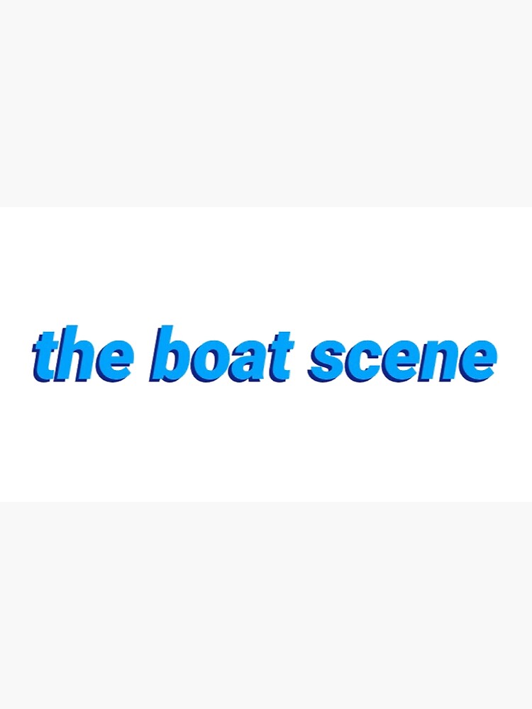 "the boat scene - 365 days" Poster by ssavannahz | Redbubble