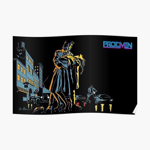 "Protomen Wallpaper" Poster by FEEDNSEED | Redbubble