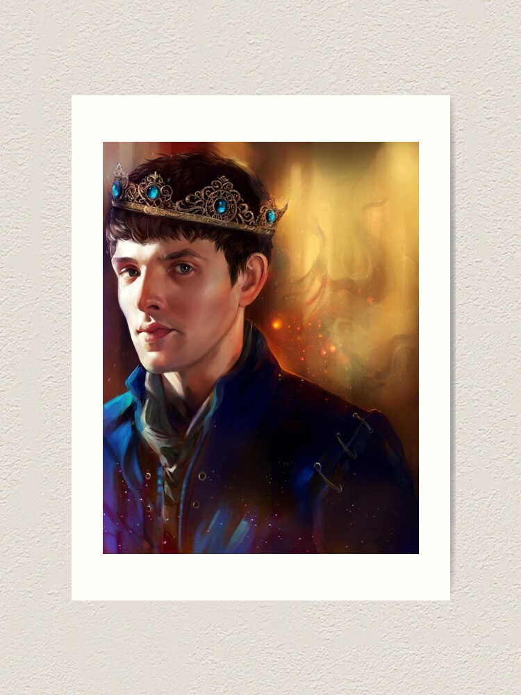 "Prince Merlin" Art Print for Sale by sorceressink | Redbubble