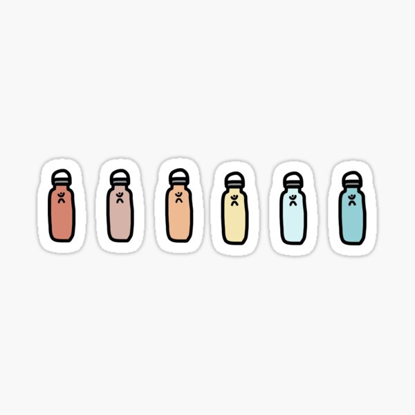"Hydro Flask Sticker Pack" Sticker by bassoongirl123 | Redbubble