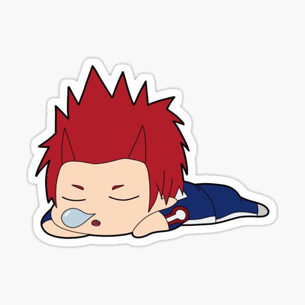 "Eijiro 'Red Riot' Kirishima" Sticker by valluna143 | Redbubble