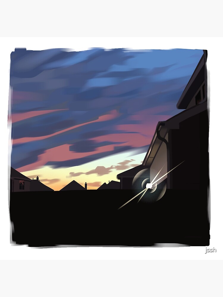 "Enjoy the colors of a dusky sky" Poster by jssh | Redbubble