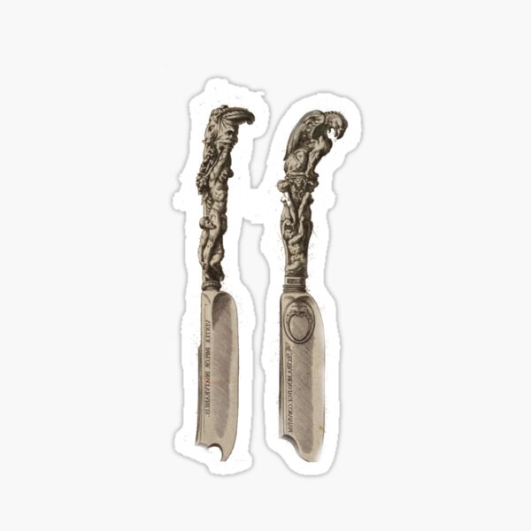 "Knives" Sticker by AbnormalDesign | Redbubble