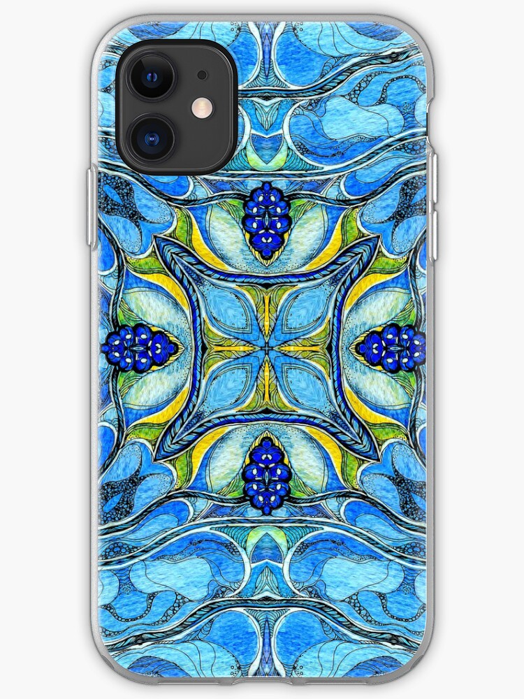 "Blue mandala" iPhone Case & Cover by kanvisstyle | Redbubble