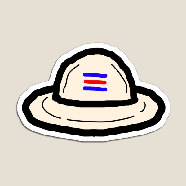 Imán for Sale con la obra «Sombrero chonete costa rica pura vida tico ...