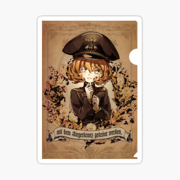 "Youjo Senki - Tanya" Sticker for Sale by -Jose-123 | Redbubble