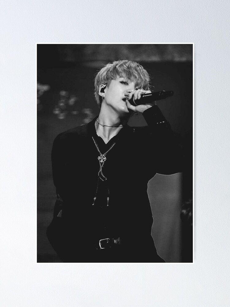 "Yoongi" Poster by ziamshot | Redbubble