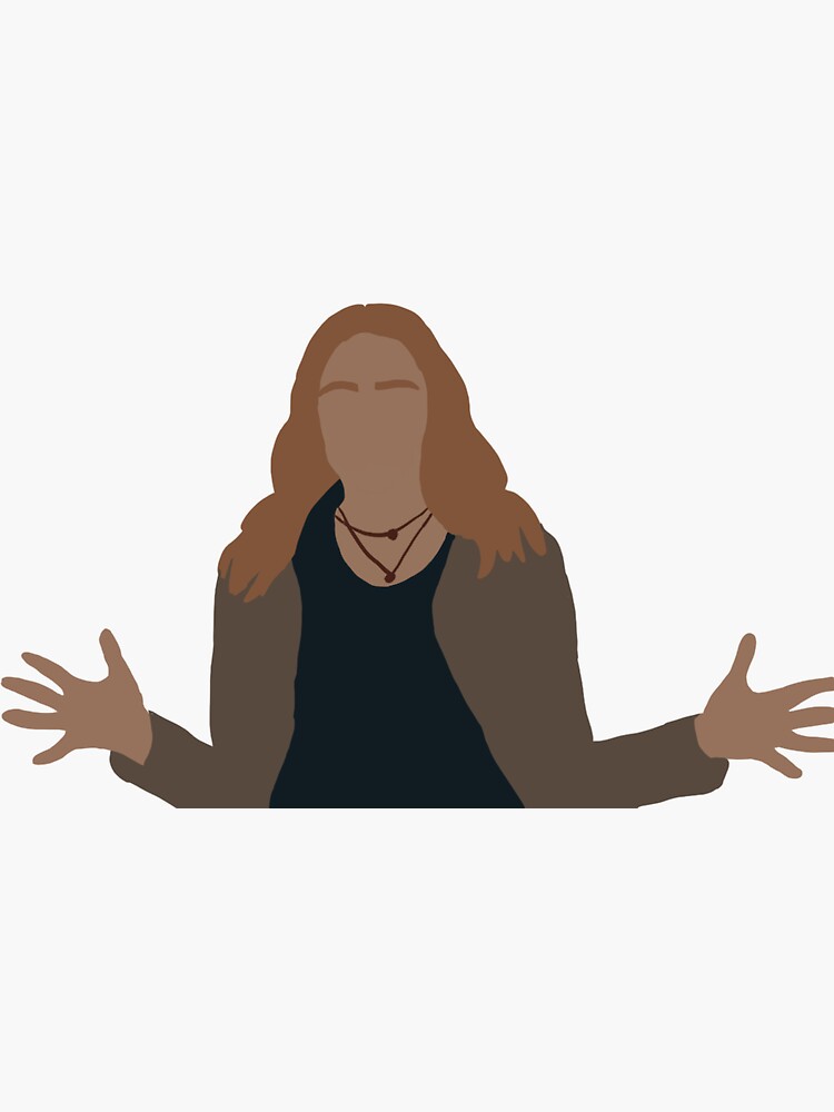 "hope mikaelson, legacies" Sticker by aprilsartt | Redbubble