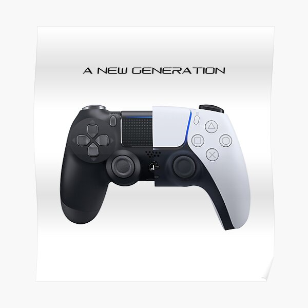 "PS5 - A New Generation" Poster by PeaceOfCake | Redbubble