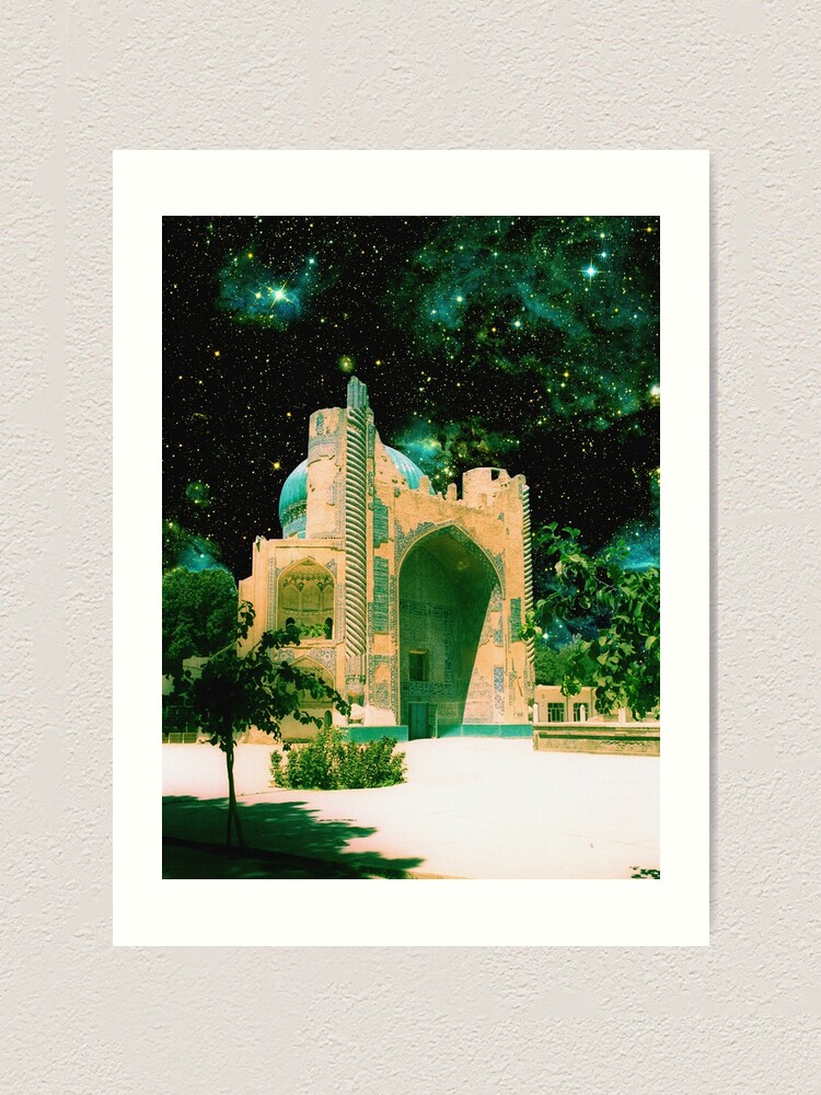 "Masjid-e Sabz (The Green Mosque) of Balkh, Afghanistan" Art Print for ...