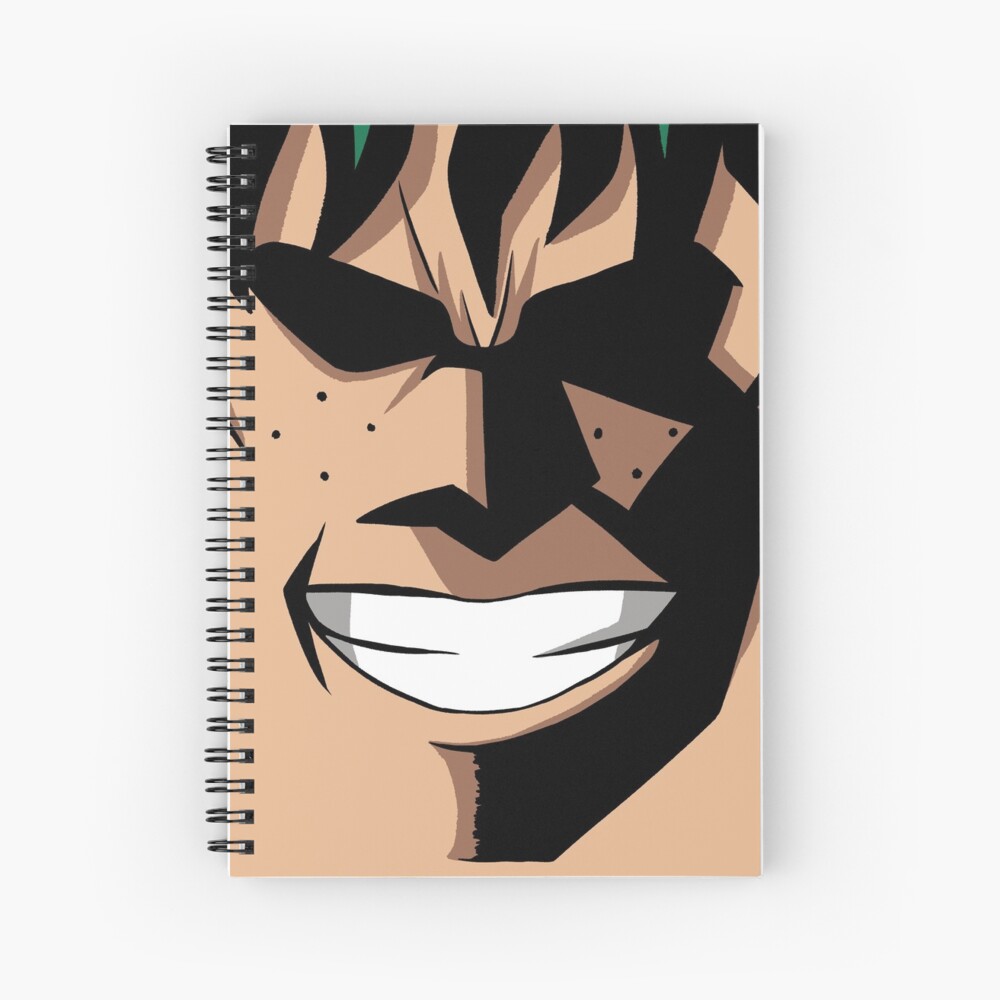"izuku medorya, my hero academia, deku " Spiral Notebook for Sale by ...